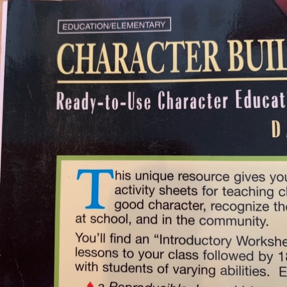 Other | Character Building Activities For Kids Ready To Use Character ...